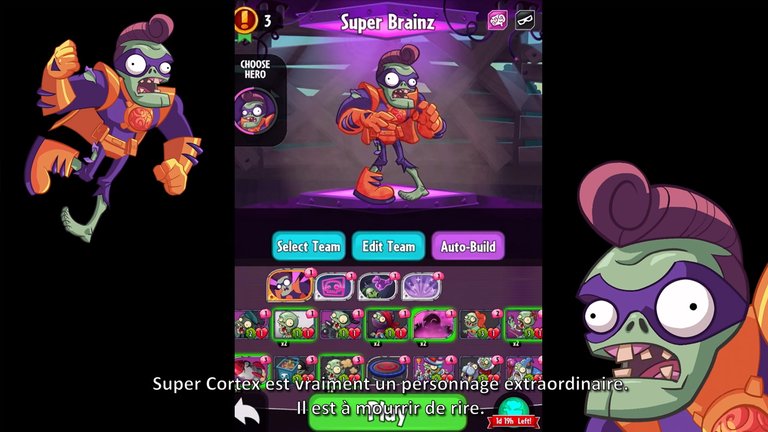 Making-of Les personnages de Plants vs Zombies Heroes : Super Cortex ...
