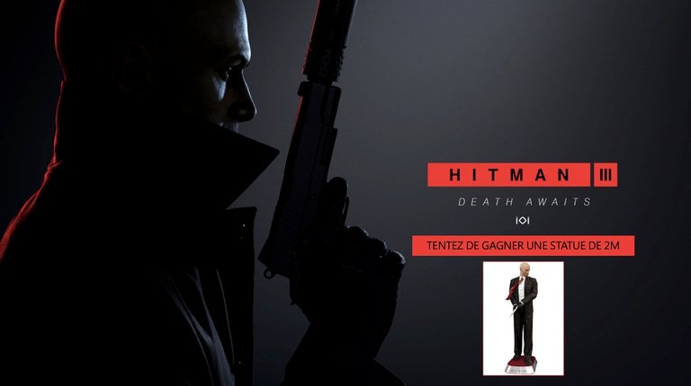 Concours gratuit : Jouez et tentez de gagner une statue Hitman de 2m de ...