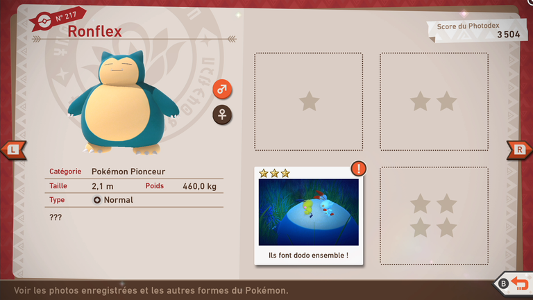 Ronflex - Astuces et guides New Pokémon Snap - jeuxvideo.com