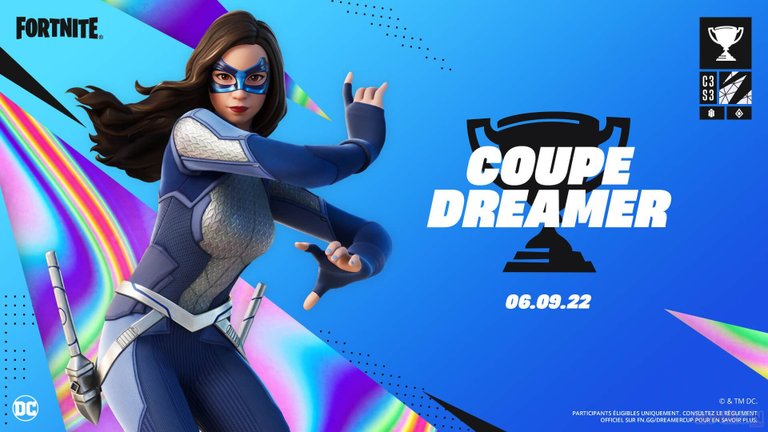 Fortnite, Coupe Dreamer : Prouvez votre valeur et remportez un skin DC ...
