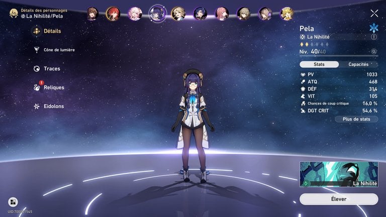 Build Pela Honkai Star Rail : comment optimiser au mieux ce personnage ...