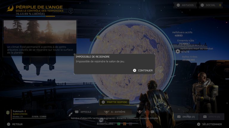 Serveurs Helldivers 2 : Etat des serveurs, problèmes de connexion... Comment corriger l'erreur ...