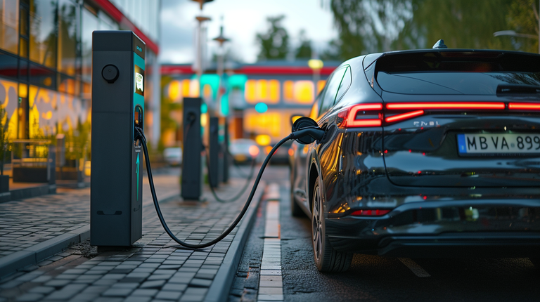 Vous vous garez sur des places réservées aux voitures électriques ...