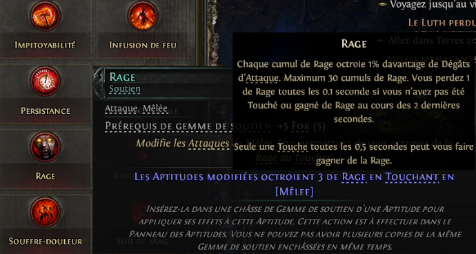 Rage Path of Exile 2 : Comment fonctionne ce bonus de soutien ...
