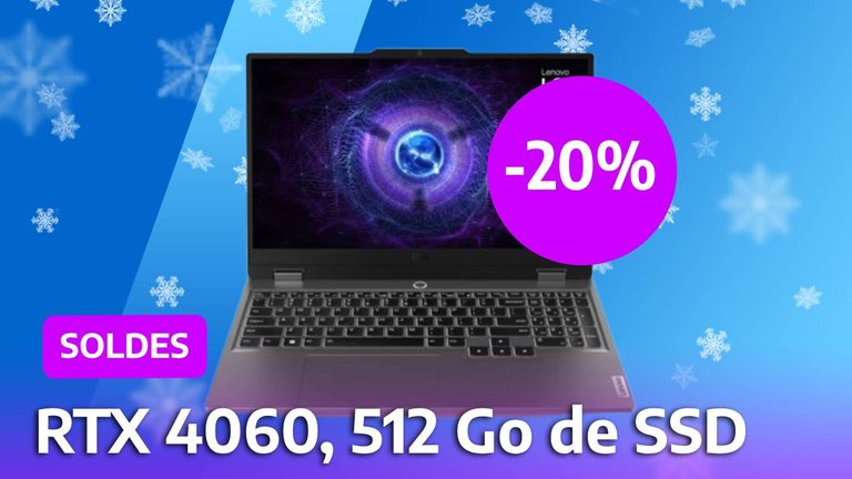 Soldes 2025 : Cdiscount casse le prix du PC portable gamer Lenovo LOQ ...