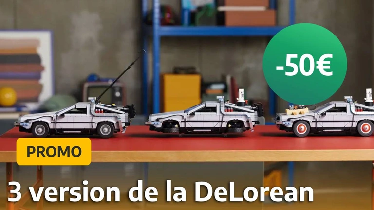 Prêt à voyager dans le temps ? La Delorean en LEGO de Retour vers le ...