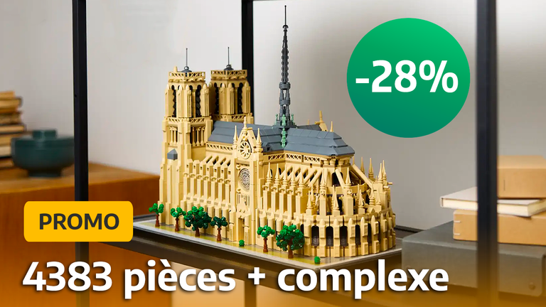 Promo LEGO : -28% sur le set Notre-Dame de Paris, ultra réaliste et ...