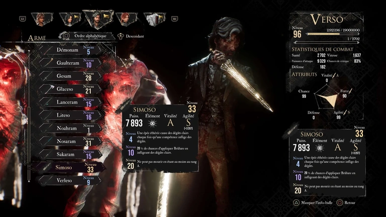 Simoso Clair Obscur Expedition 33 : comment obtenir la dernière arme du ...