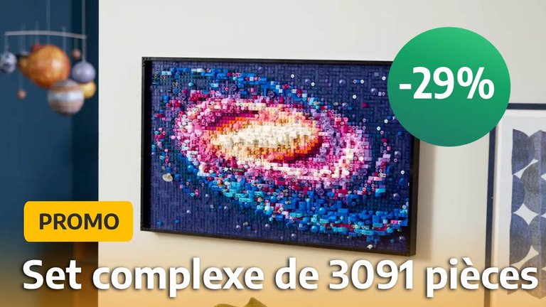 Ce LEGO Art profite de -29% de promo et vous fait voyager dans la voie ...