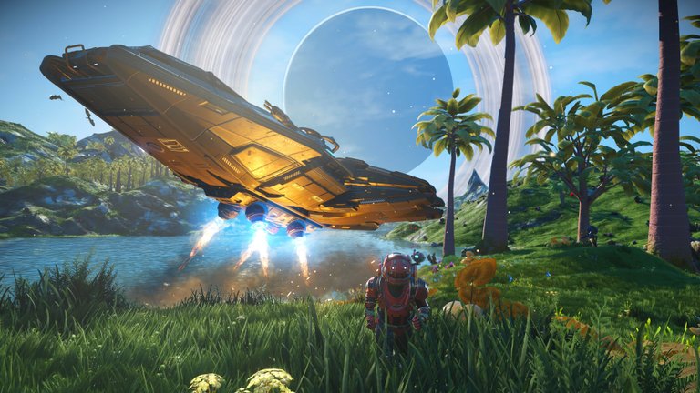 Il recrée ce vaisseau iconique dans No Man's Sky, et ça marche ...