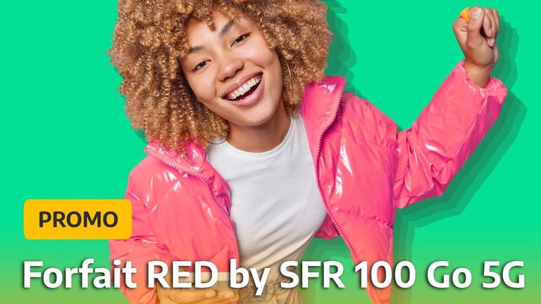 RED by SFR : le forfait 100 Go avec la 5G offerte tombe à un super prix pour la rentrée ...