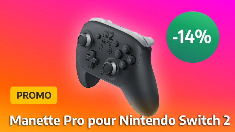Promo Nintendo Switch 2 : la manette Pro devient moins chère, mais on ...