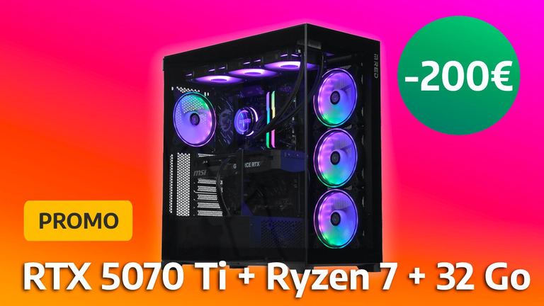 Promo PC fixe gamer : -200€ sur cette machine puissante équipée d'une ...