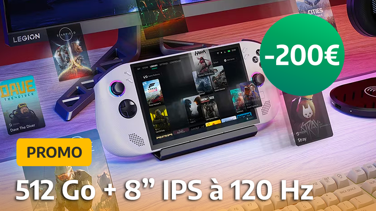 En promo, la console de jeu portable Lenovo Legion Go S perd 200€ chez ...