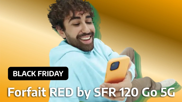 Forfait mobile : en cette période de Black Friday, le forfait RED by SFR avec 120 Go de data ...