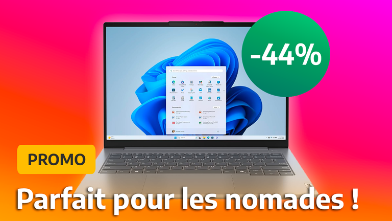 En promo à -44%, ce PC portable Lenovo avec Windows 11 est parfait pour ...