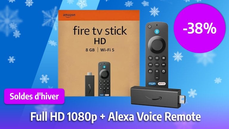 Soldes : -38% sur le Fire TV Stick d'Amazon, le meilleur moyen de ...