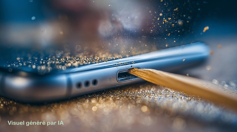 Votre smartphone est lent à charger ? Ce nettoyage que personne ne fait ...