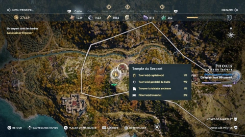 Un serpent dans les herbes Assassin's Creed Odyssey : Où trouver ...