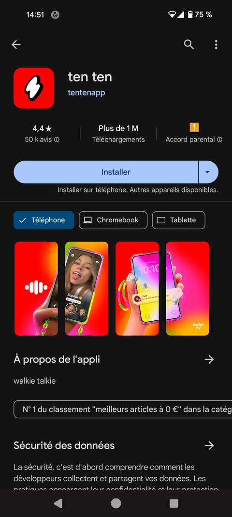 Comment installer et utiliser TenTen, l’application préférée des ados ...
