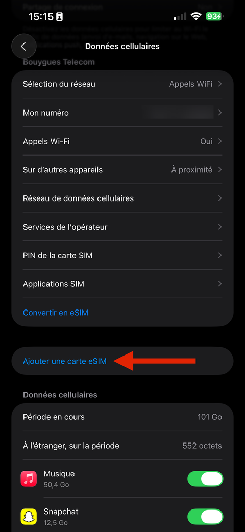 Tuto iOS 26 : comment installer une eSIM sur son iPhone - jeuxvideo.com