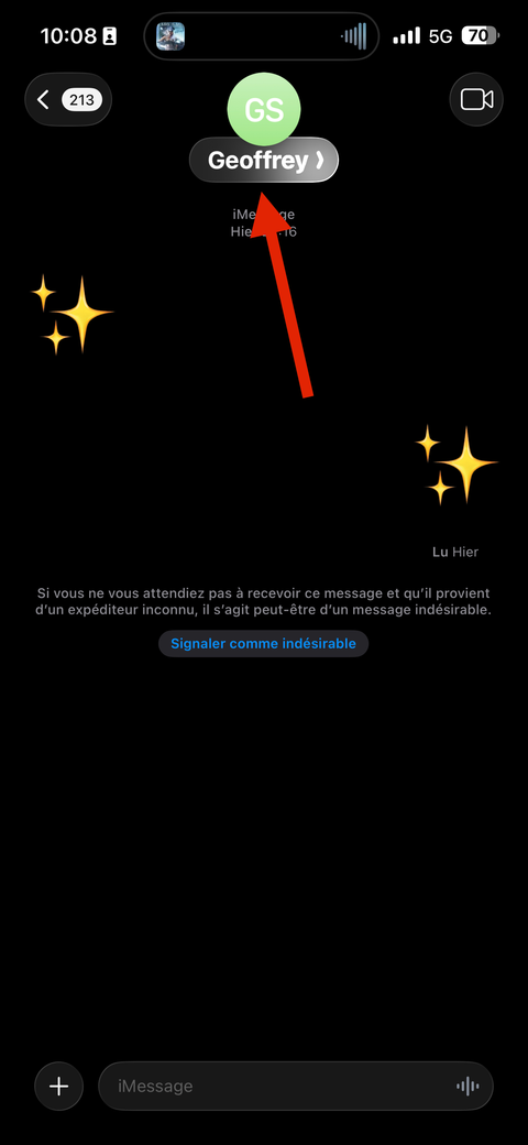 Comment ajouter un fond d'écran à une conversation sur l'app Messages ...