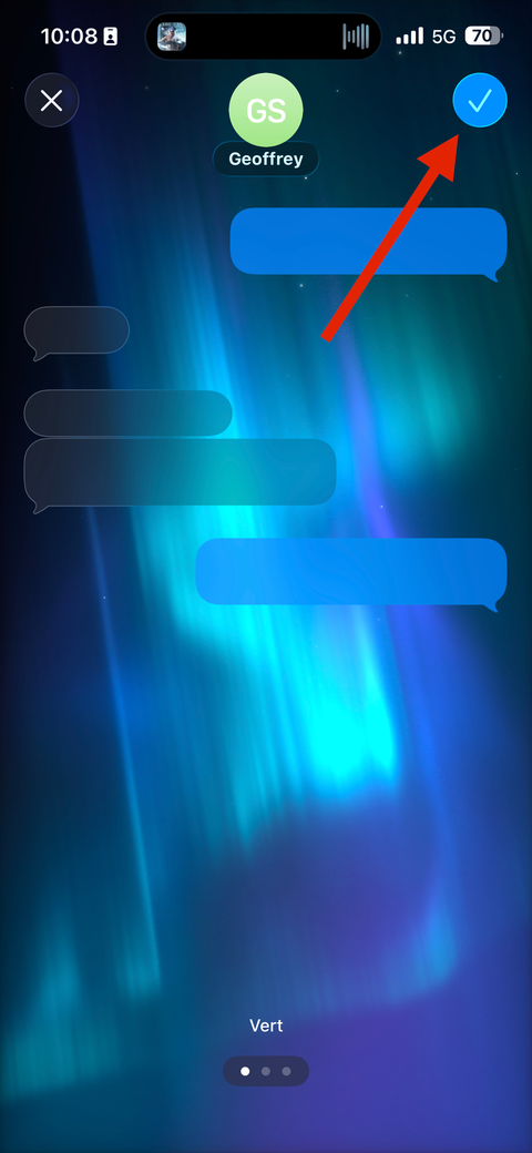 Comment ajouter un fond d'écran à une conversation sur l'app Messages ...