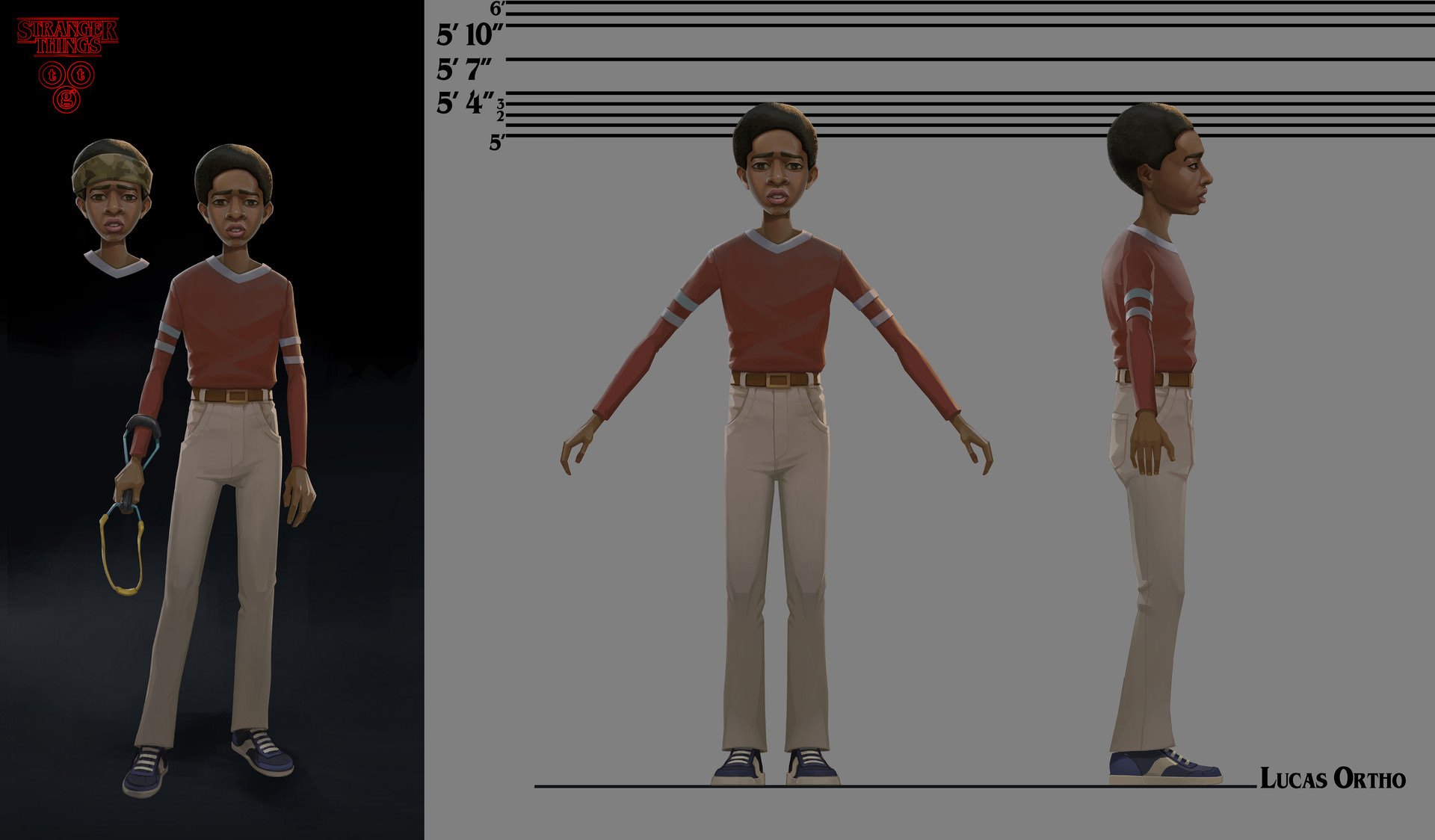 Telltale Stranger Things leaked concept art and gifs | NeoGAF