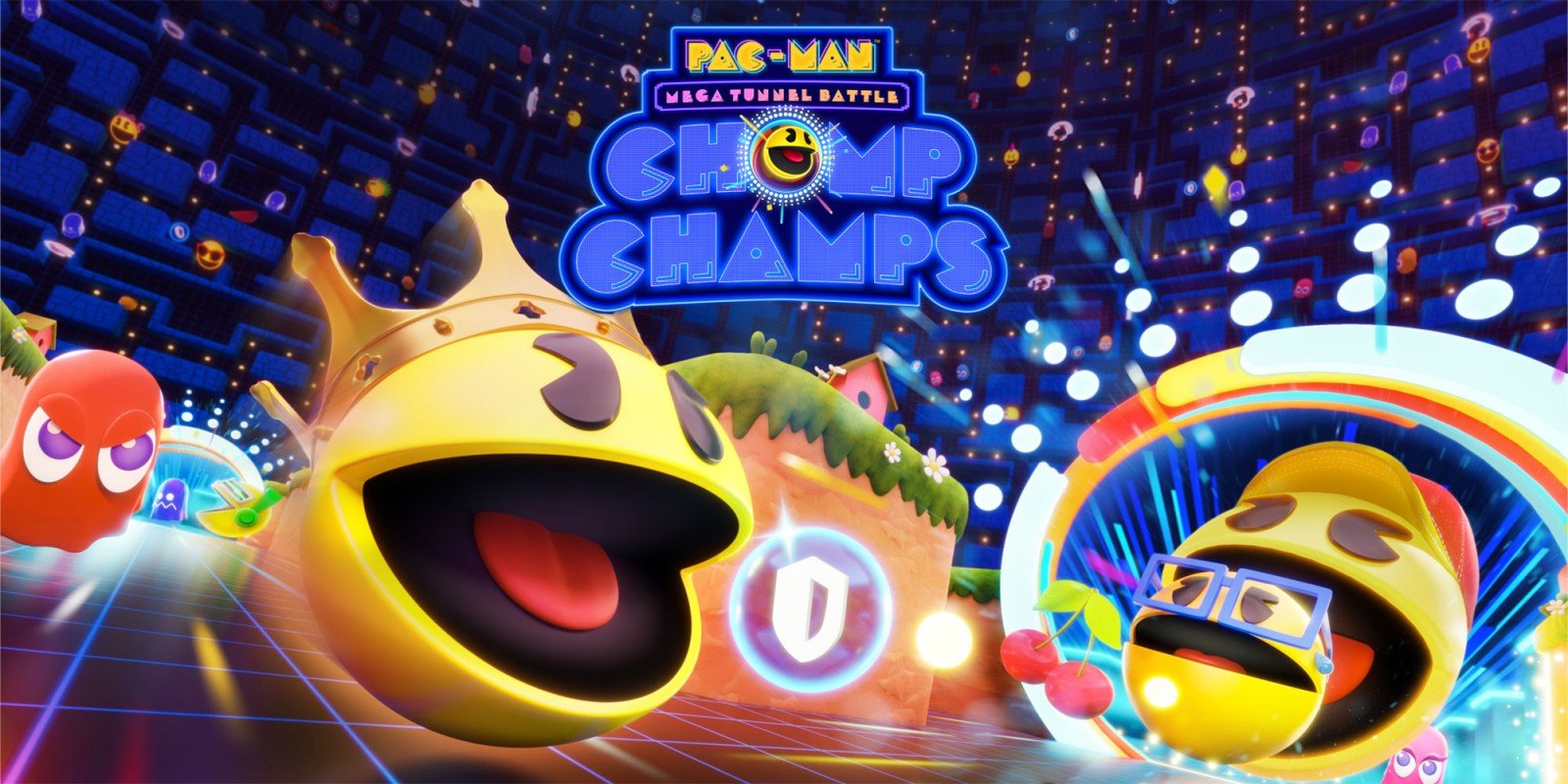 Pac-Man Mega Tunnel Battle : Chomp Champs sur PlayStation 4 - jeuxvideo.com