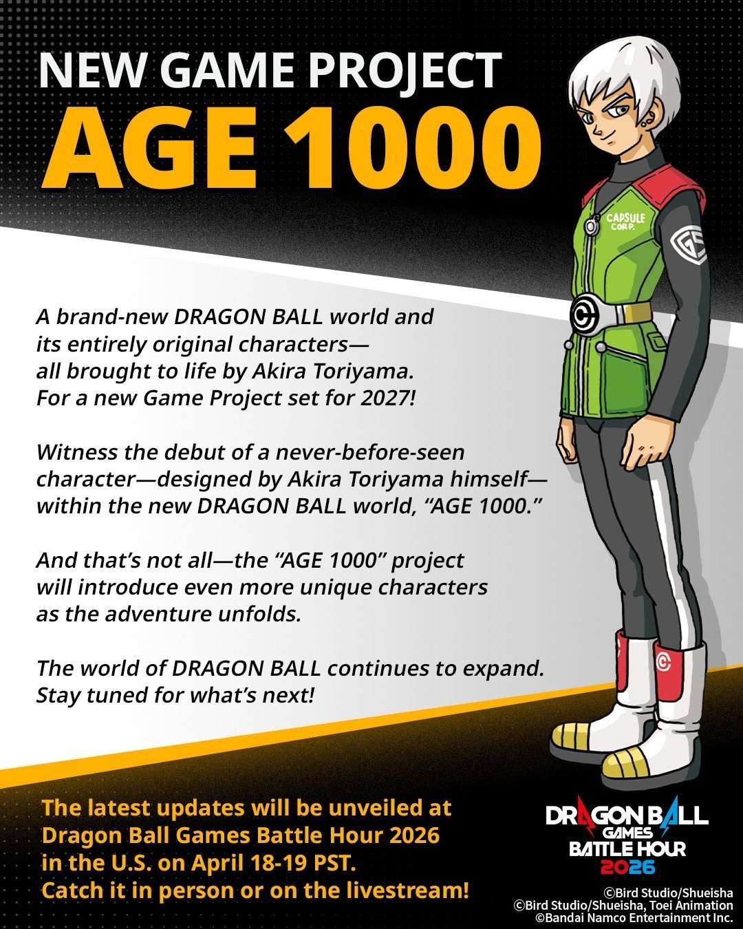 Dragon Ball New Game Project Age 1000 sur PC - jeuxvideo.com